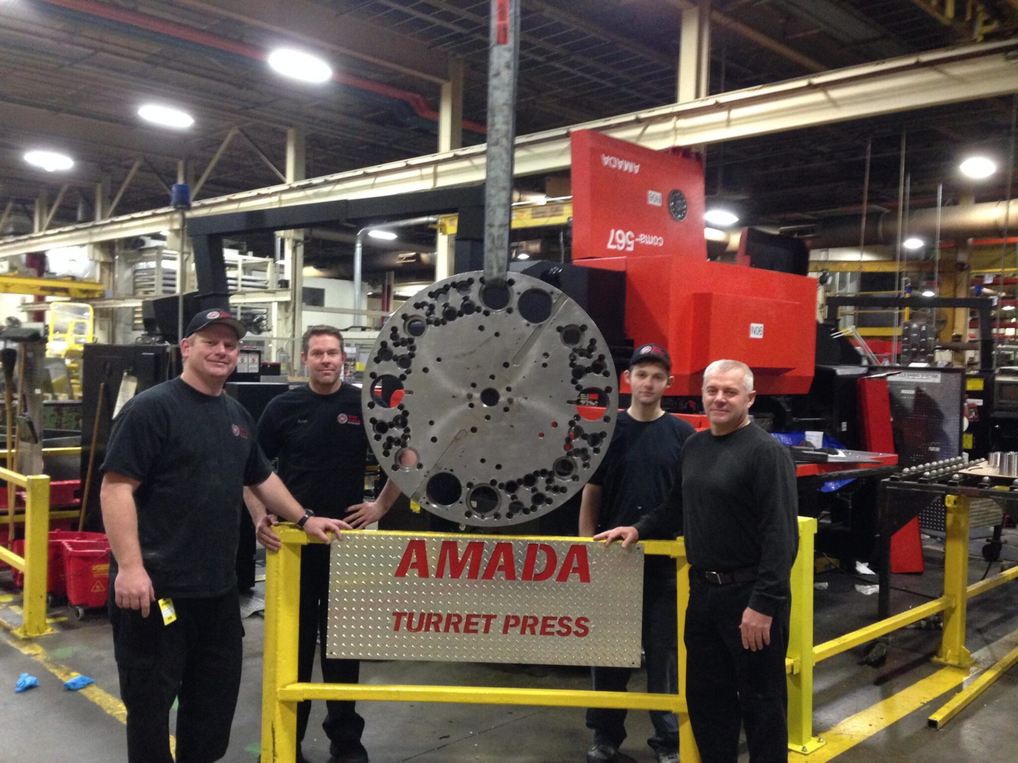 Expert Amada Turret Punch Press Sleeving & Rebuilding Services
